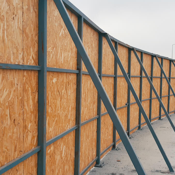 Acoustic barrier - OSB - Bayrakcı İnşaat Metal San. Tic. Ltd. Şti.