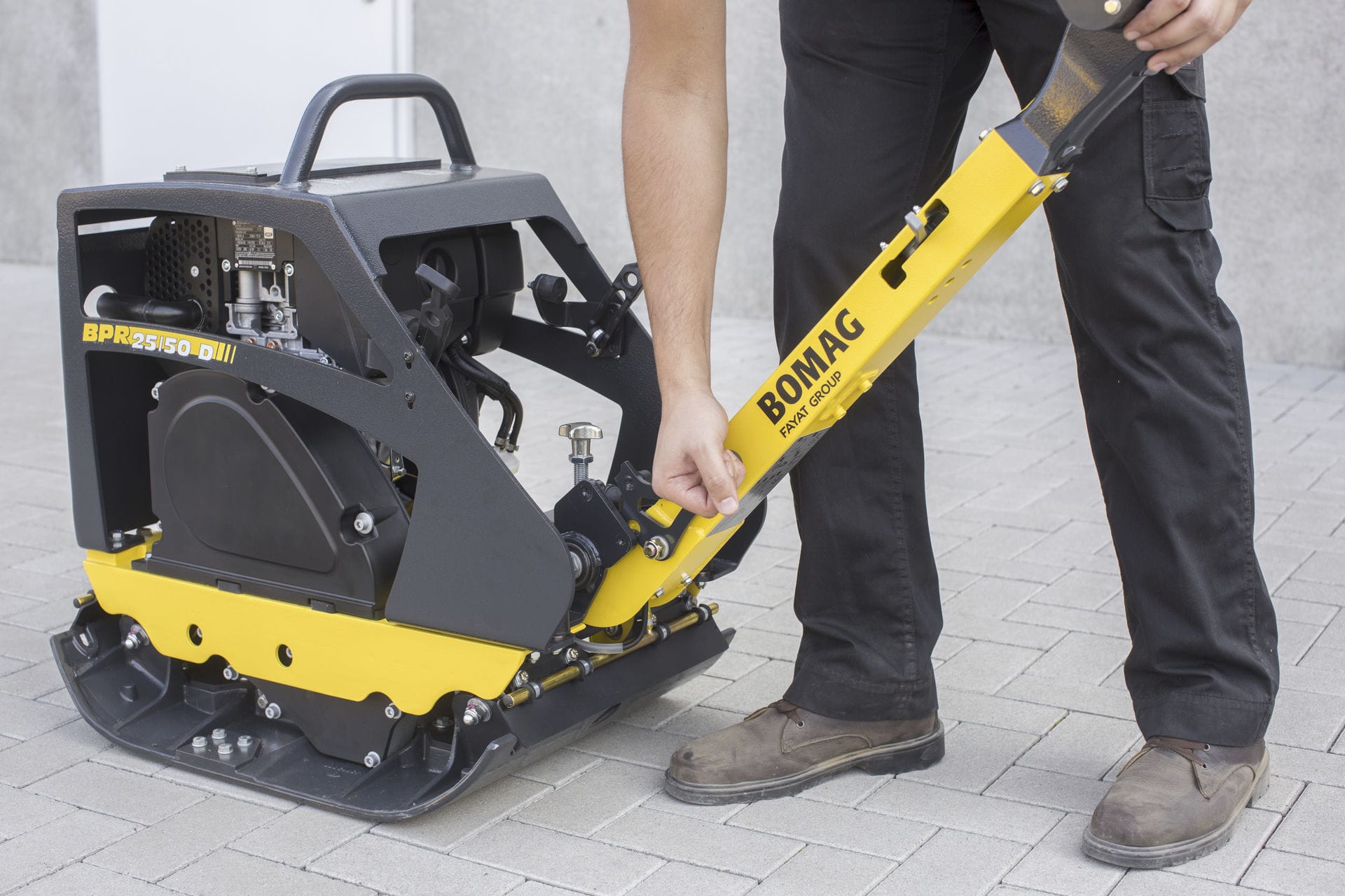 Reversible vibratory plate - BPR 25/50 - BOMAG