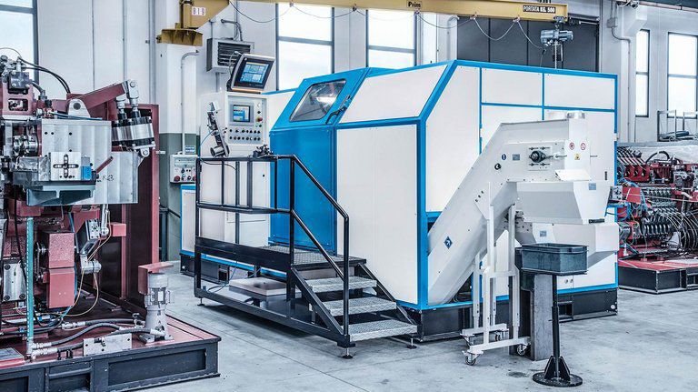 CNC cold forming machine - Carlo Salvi CS 613 - Hatebur - Carlo Salvi