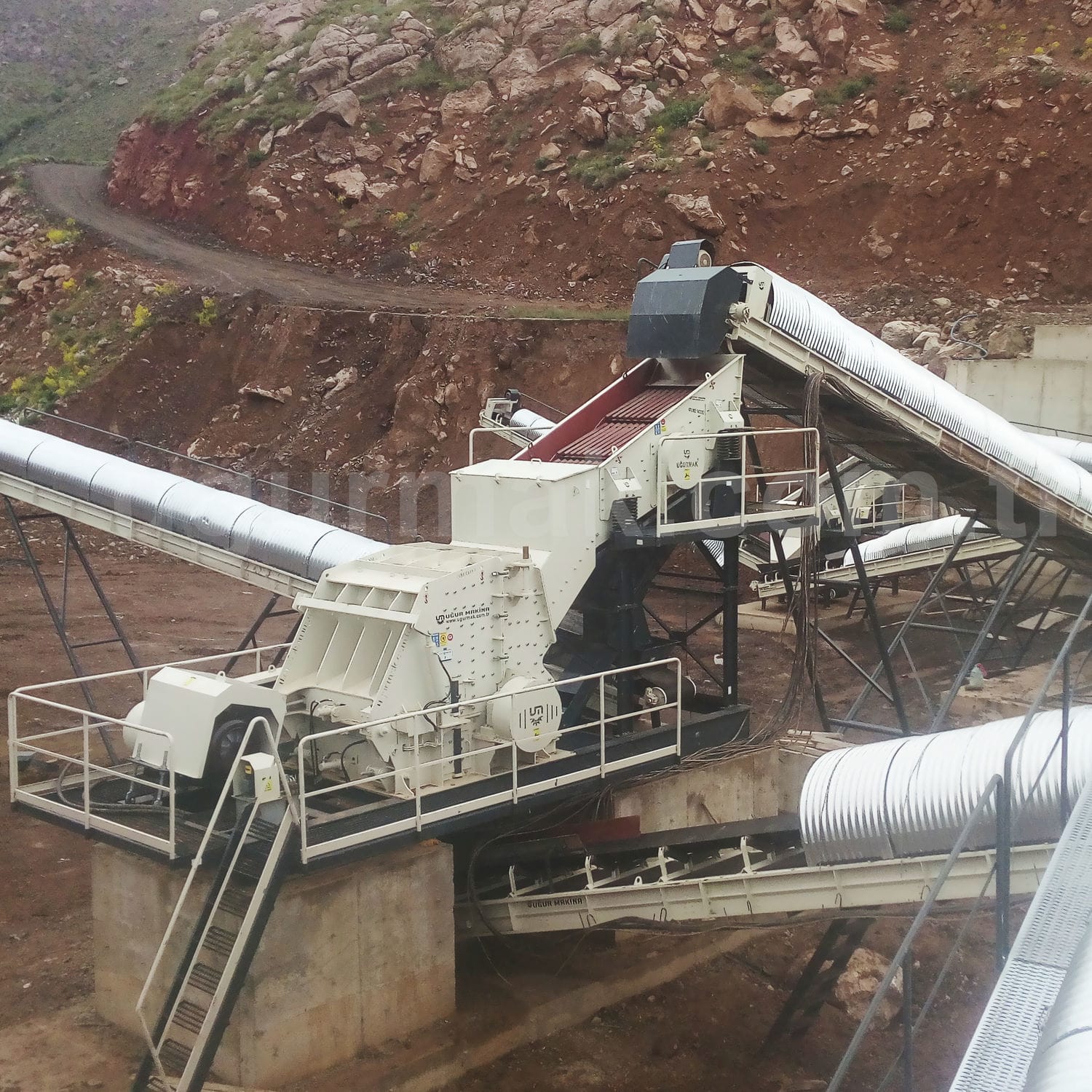 Dry screening screener - UMIE series - Uğurmak Crushing and Screening ...