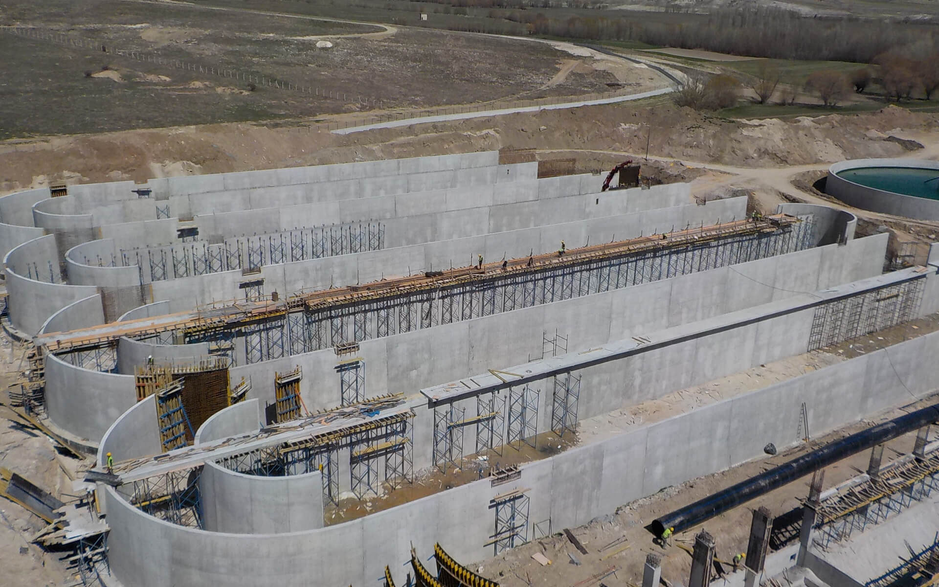 Curved formwork - TIMBERFORM-DP - OZLER FORMWORK AND SCAFFOLDING ...