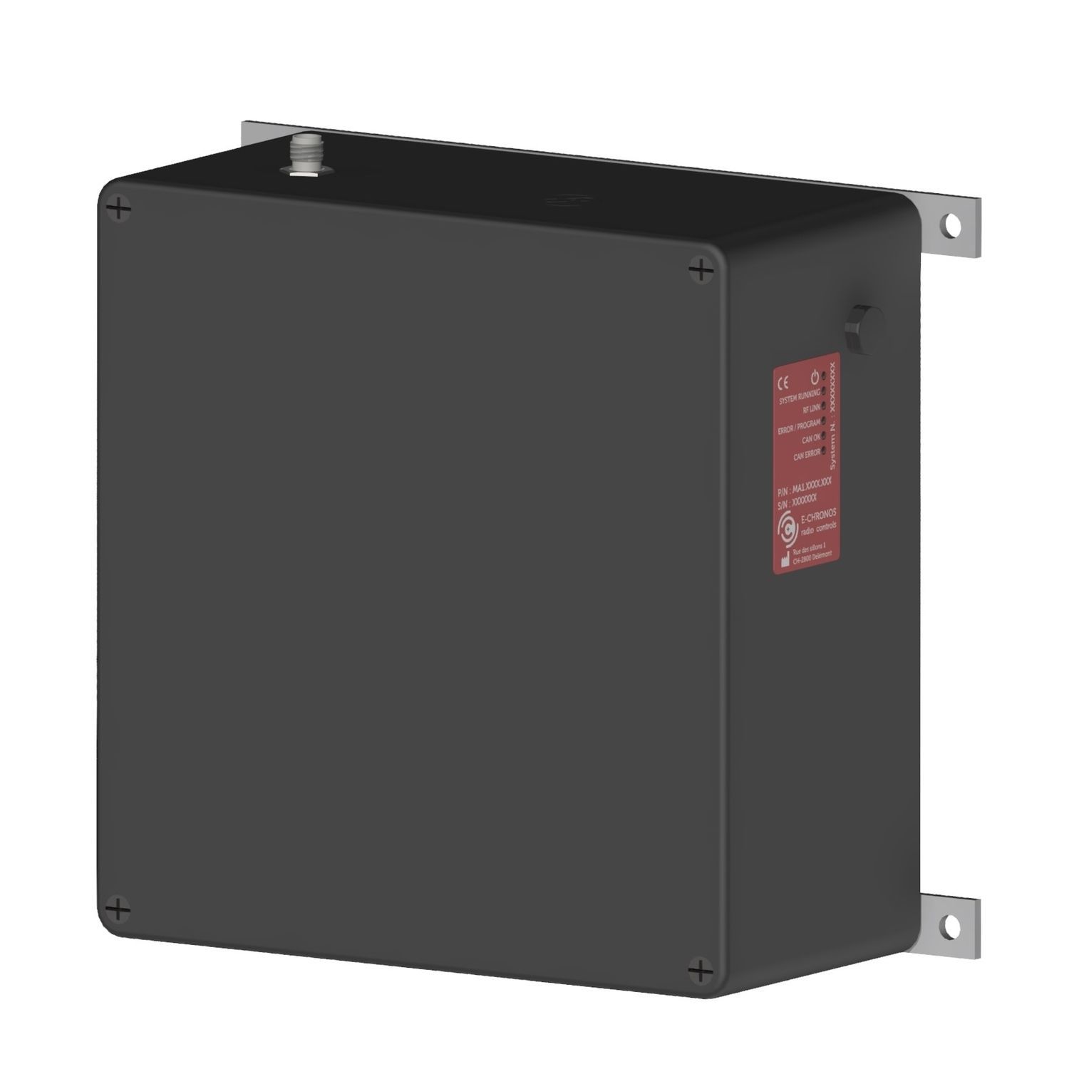 Radio remote control transceiver - RXt B-0-16a-N-L FD - E-CHRONOS - RF ...