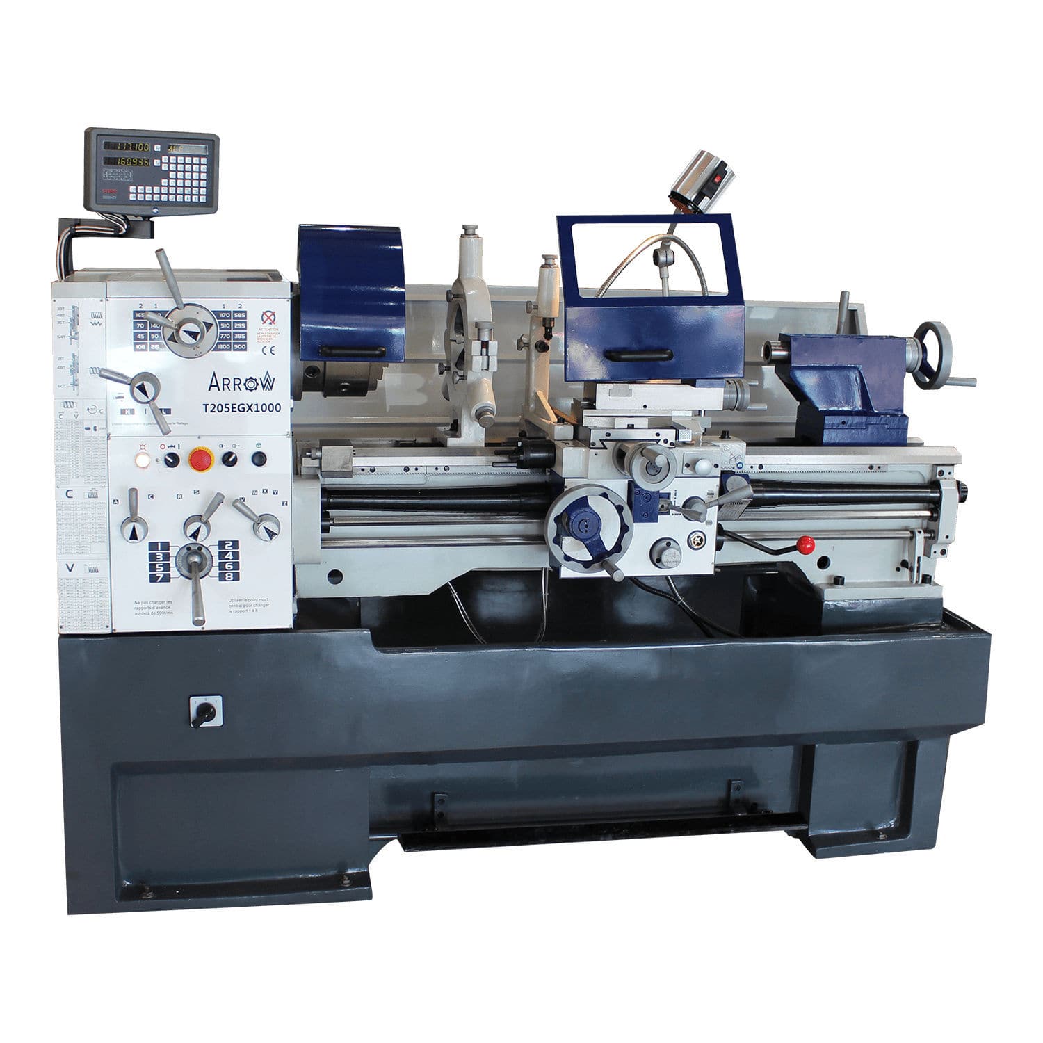 Conventional lathe - T series - Didelon - horizontal / 2-axis / flatbed