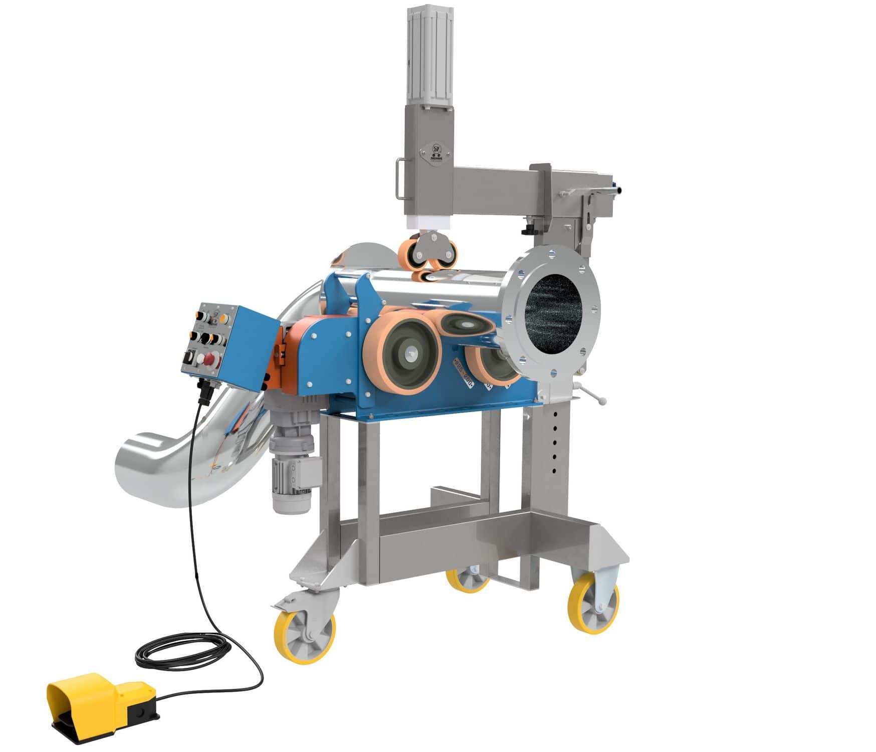 Pipe welding rotator - TR Machinery - roller
