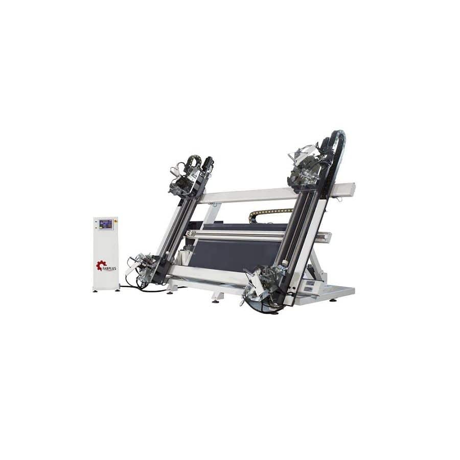 Aluminum profile crimping machine - Fabplus - automatic / hydraulic ...