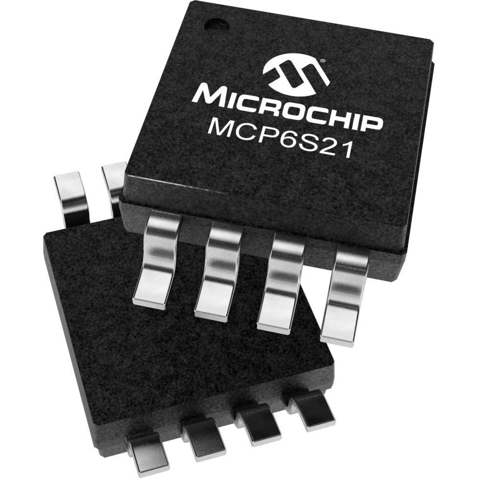 Programmable gain amplifying integrated circuit - MCP6S21 - Microchip Technology Inc. - current ...