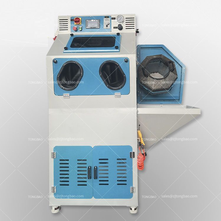 PLC-controlled sandblasting machine - TB-NR7660A - Tongbao Surface ...
