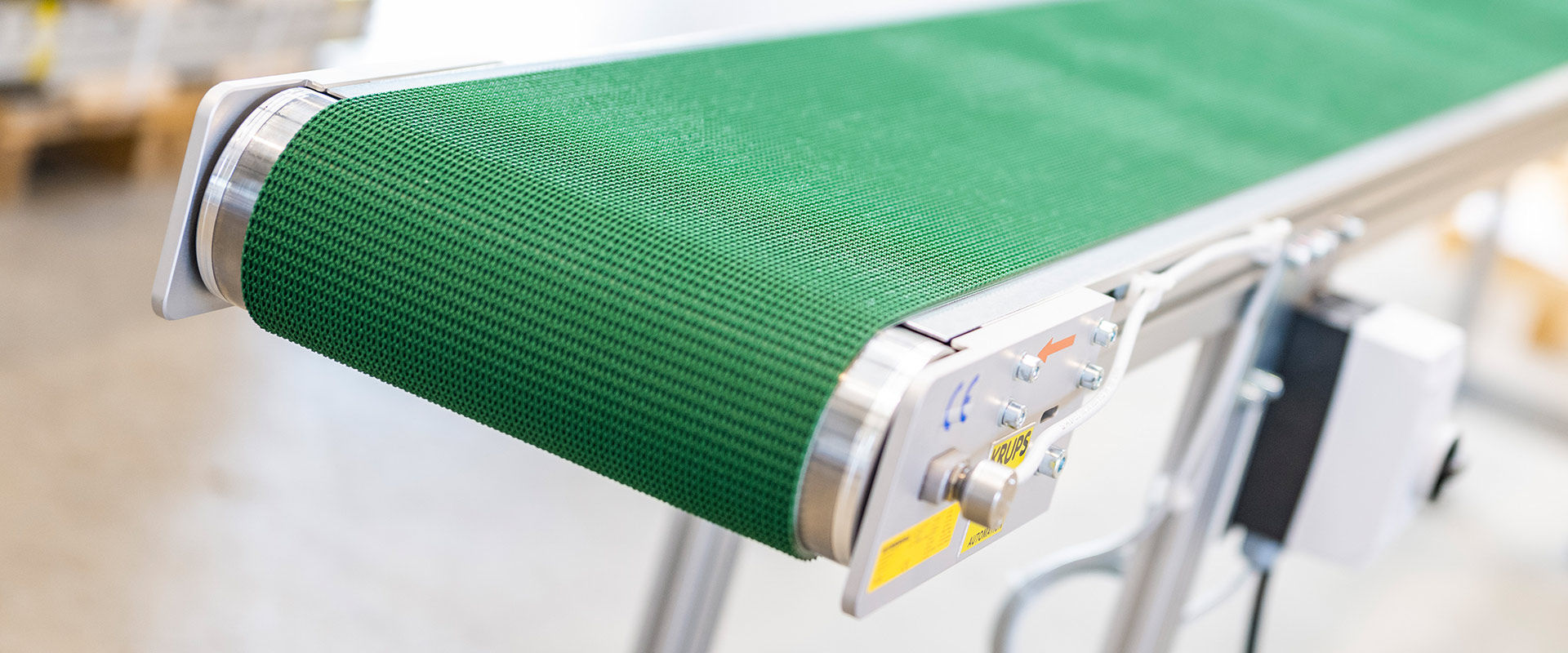 Belt conveyor - KRUPS GmbH - horizontal / transport / automatic