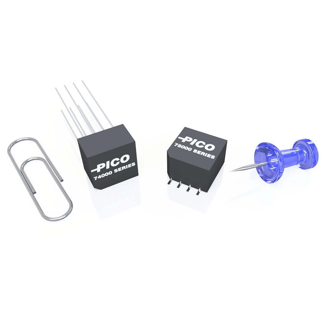 Isolation transformer - 74000 & 75000 Series - Pico Electronics - pulse ...