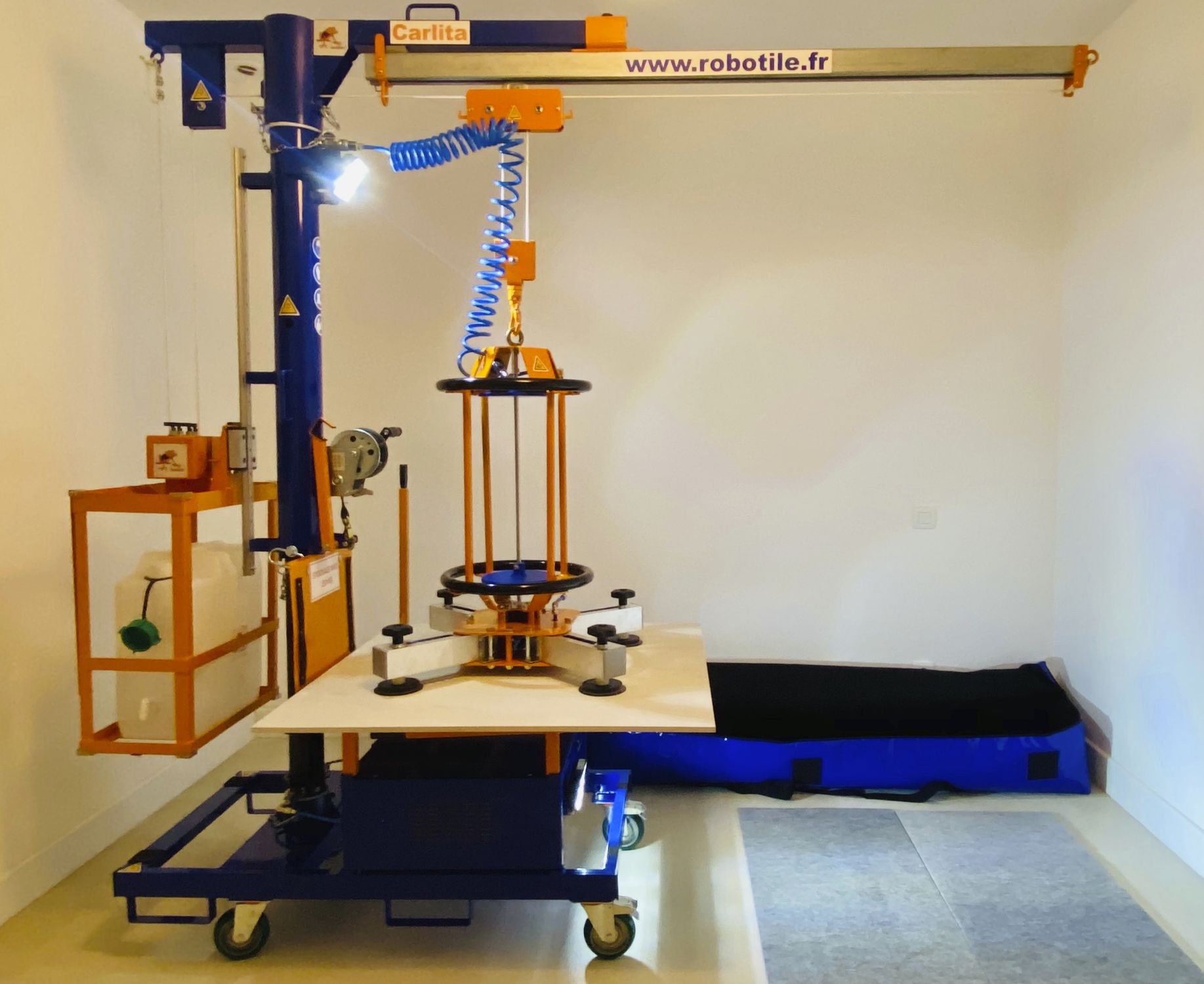 Laying tiling manipulator - CARLITA ® - Robotile - mechanical / with ...