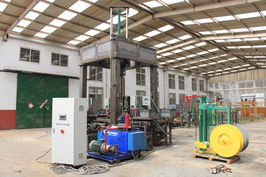 Wire coil packaging line - Shanghai Fhope machinery co.,ltd - automatic