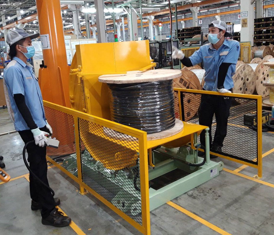 Drum rotator - Shanghai Fhope machinery co.,ltd - manual