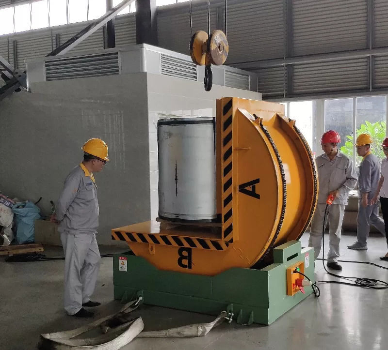 Mechanical tipping station - FPCT - Shanghai Fhope machinery co.,ltd - reel