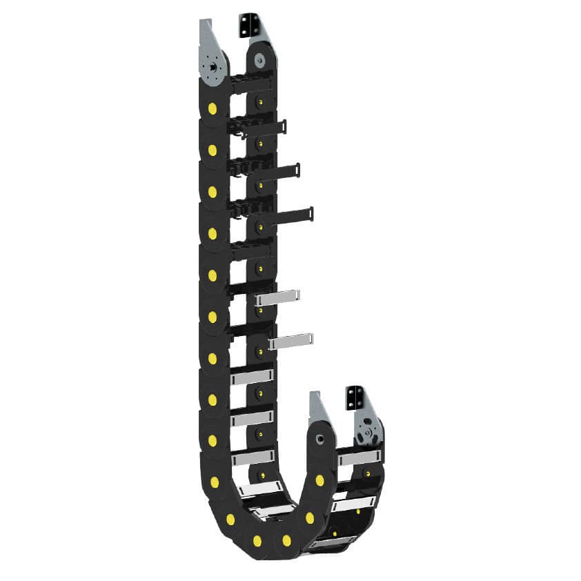 Snap-open drag chain - CK80 AL Series - CKS KABLO TAŞIYICI SIS. SAN ...