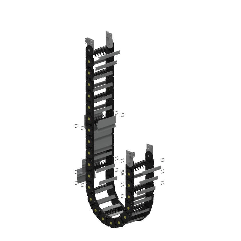 Snap-open drag chain - CK75 B - CKS KABLO TAŞIYICI SIS. SAN. TIC. A.S ...