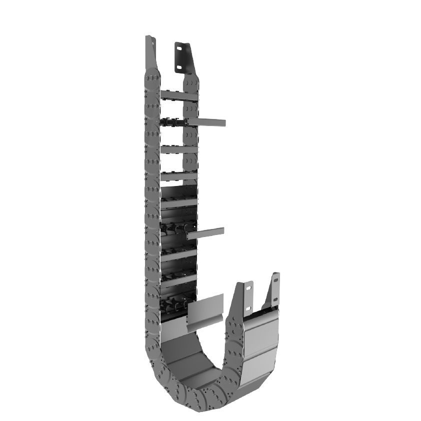 Fully-enclosed drag chain - CS45 K - CKS KABLO TAŞIYICI SIS. SAN. TIC ...