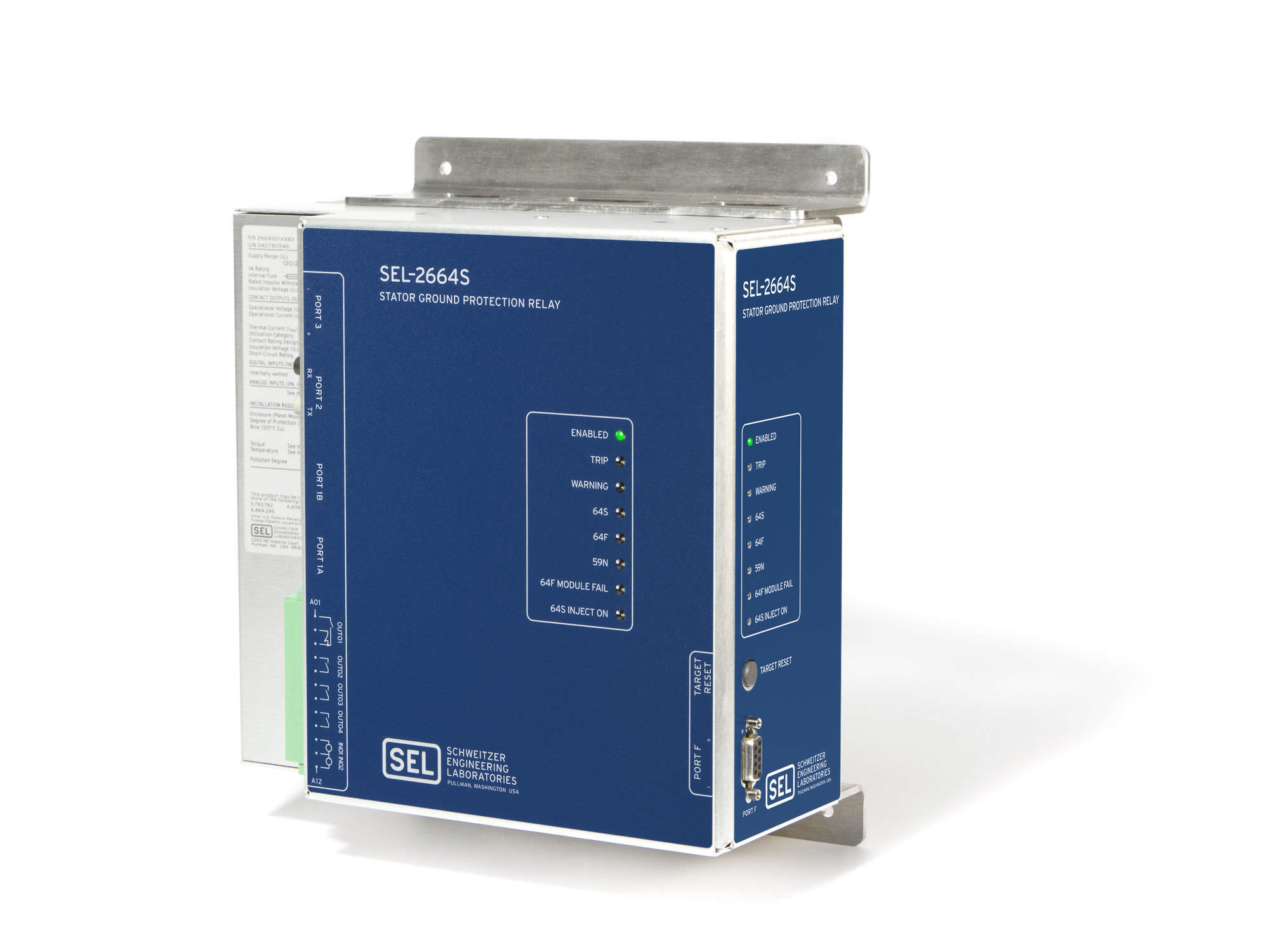 Voltage protection relay - SEL-2664S - Schweitzer Engineering ...
