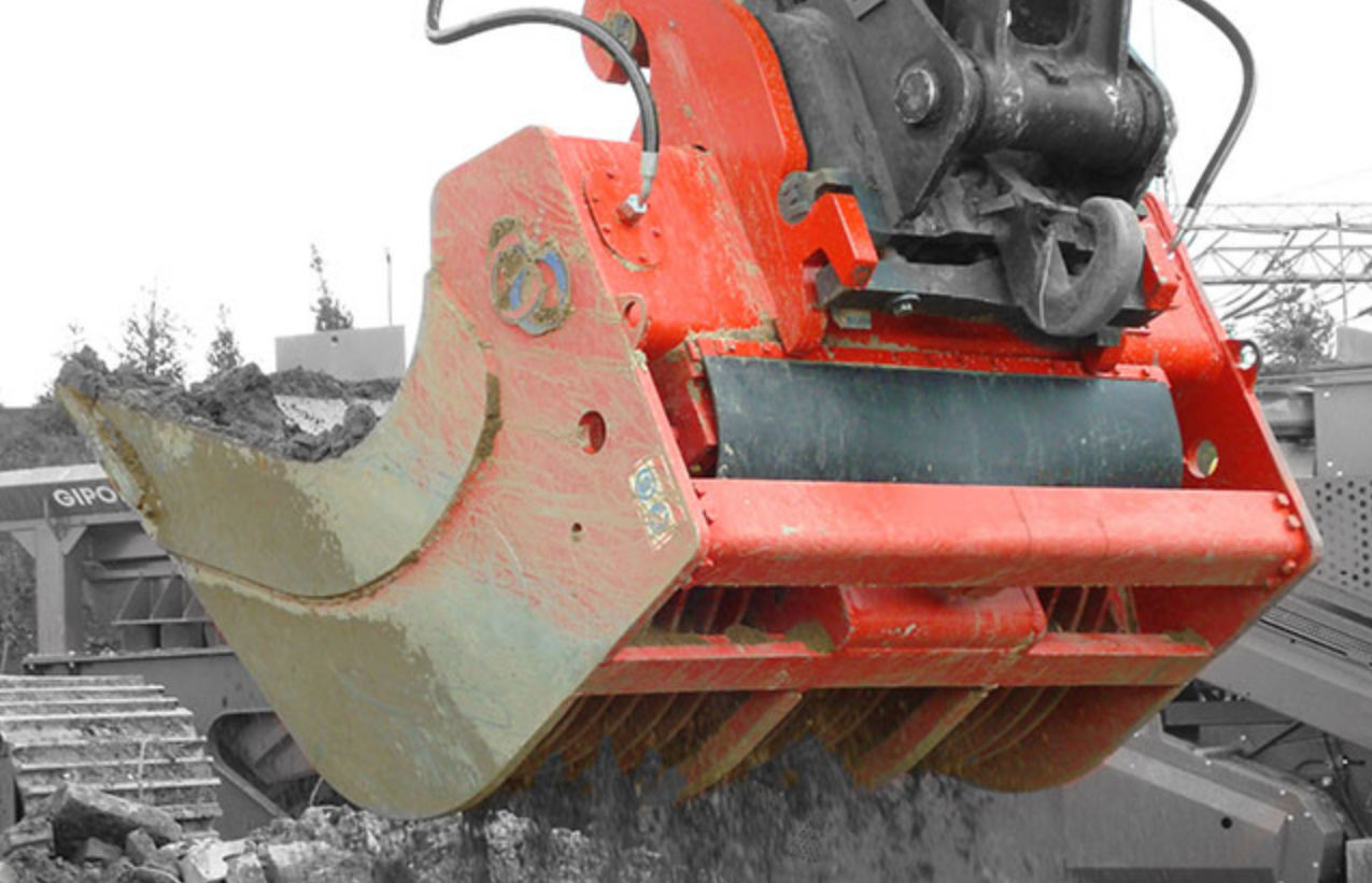Standard bucket - EVB series - Rotar - for loaders / for backhoe ...