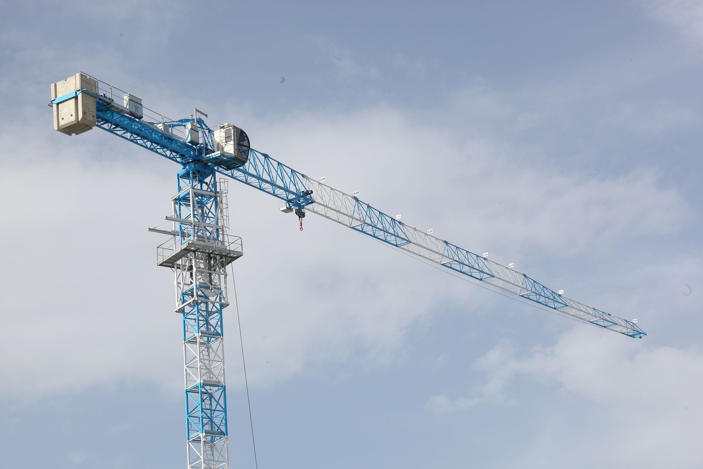 Tower crane - Pi Tower 110 - Pi Makina Construction Machines - mobile ...