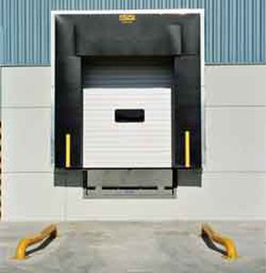 Retractable dock shelter - Novo-Hit - VINCA EQUIPOS INDUSTRIALES - loading