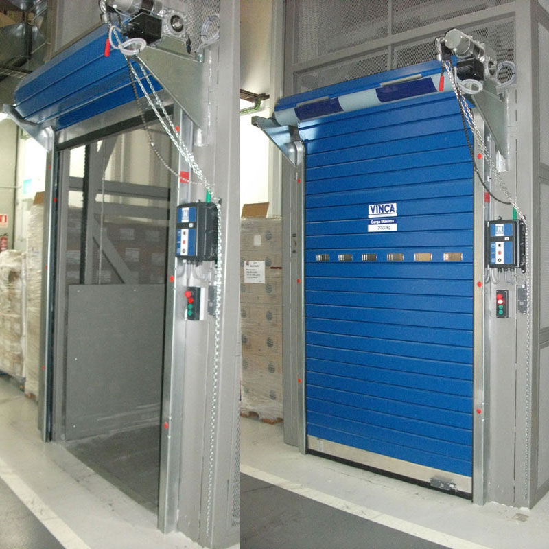 Industrial door - VINCA EQUIPOS INDUSTRIALES - roll up / motorized