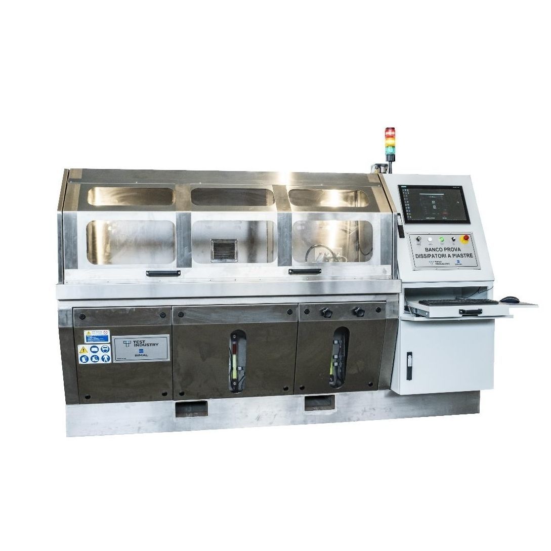 Heat exchanger test bench - 1252 - Test Industry - pressure drop ...