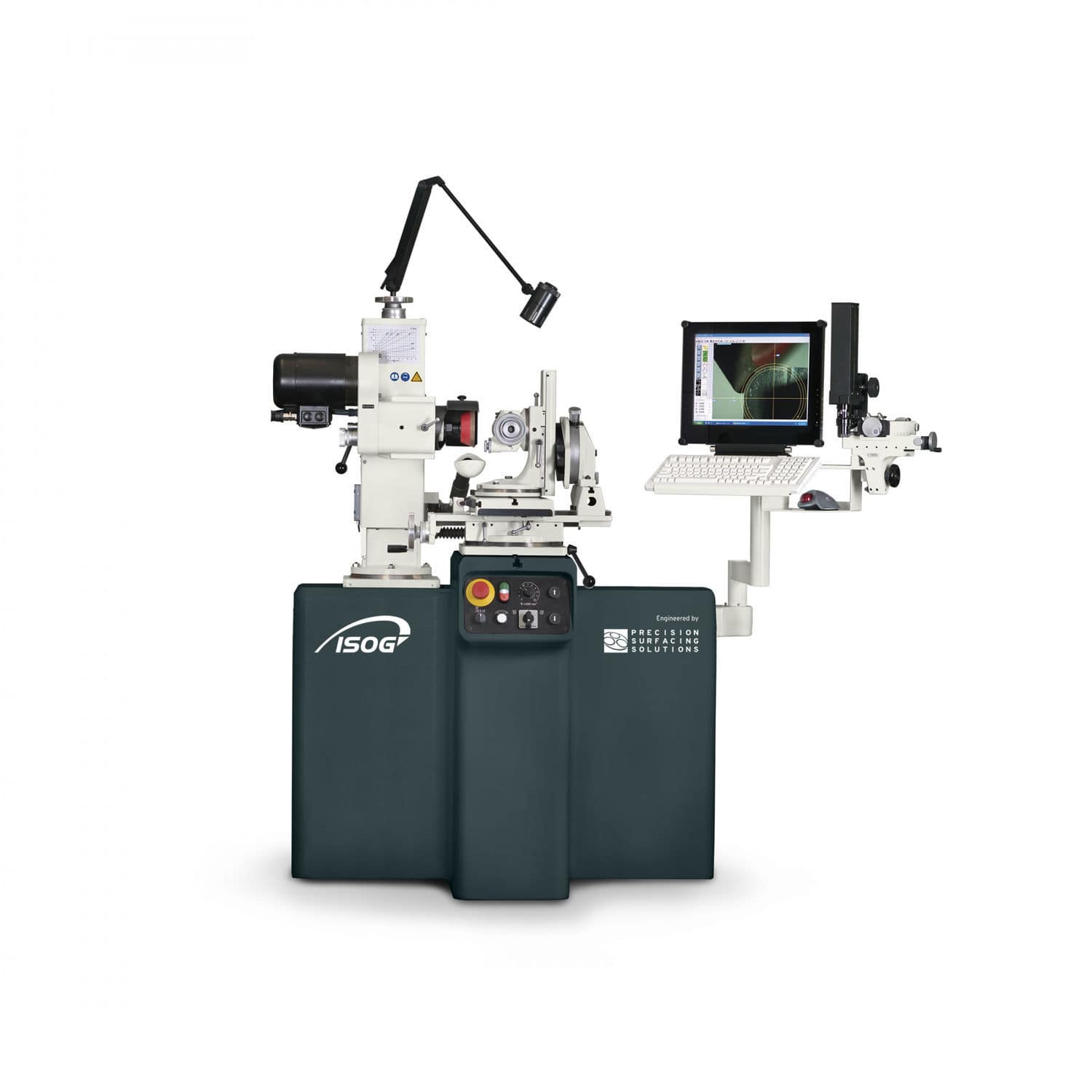 Manually-controlled sharpening machine - ISOG 11 - Precision Surfacing ...