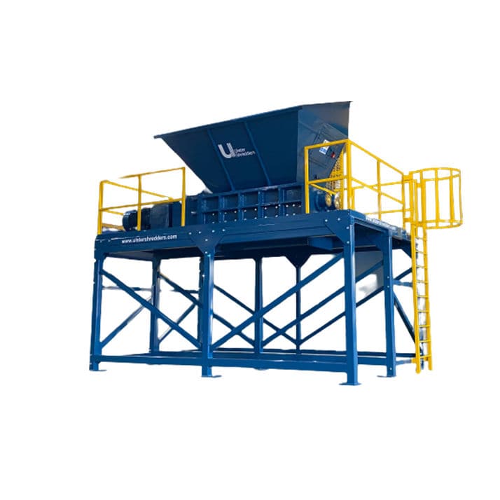 Primary shredder - U-75 - Ulster Shredders - double shaft / for waste