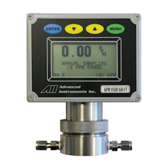 LCD monitor - GPR series - Process Sensing Technologies - for gas stations