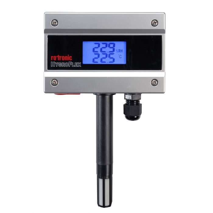 Relative humidity and temperature transmitter - Rotronic HYGROFLEX1 - HF1 - Process Sensing ...