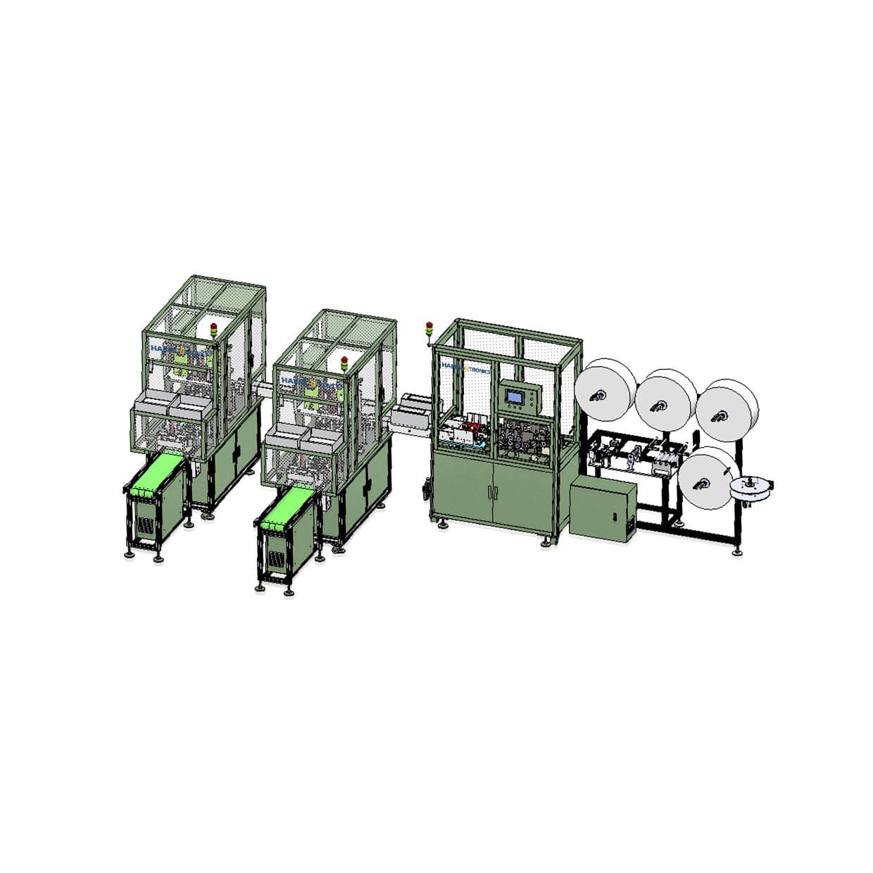 Blank production line - Harmontronics Automation Technology - for ...