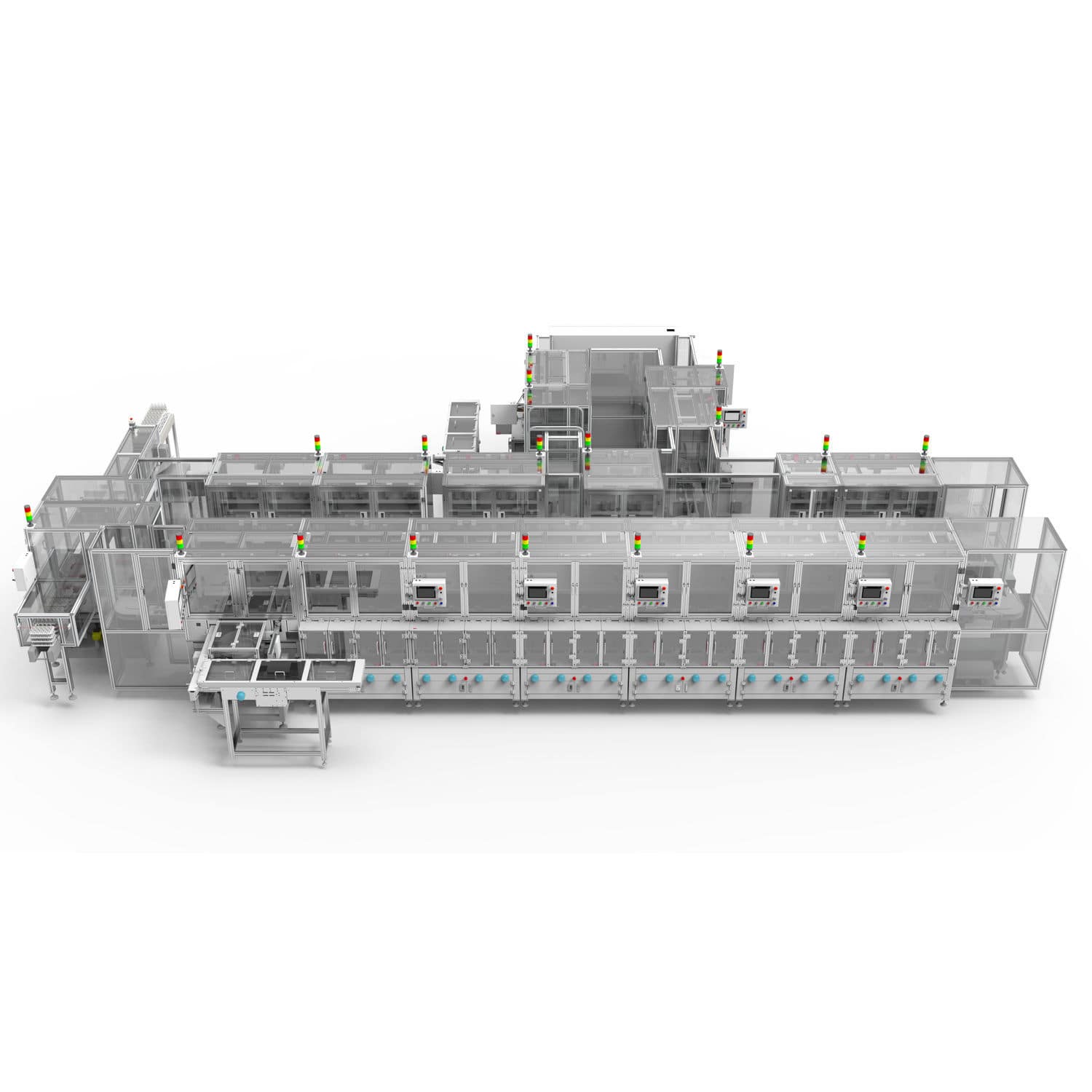 Automatic assembly line - TZTEK Technology Co.,ltd - test / for shock ...
