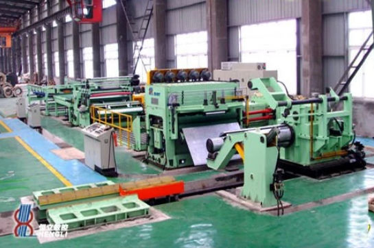 Steel cut-to-length cutting line - HJL series - Hengli CNC TechnologyCo ...