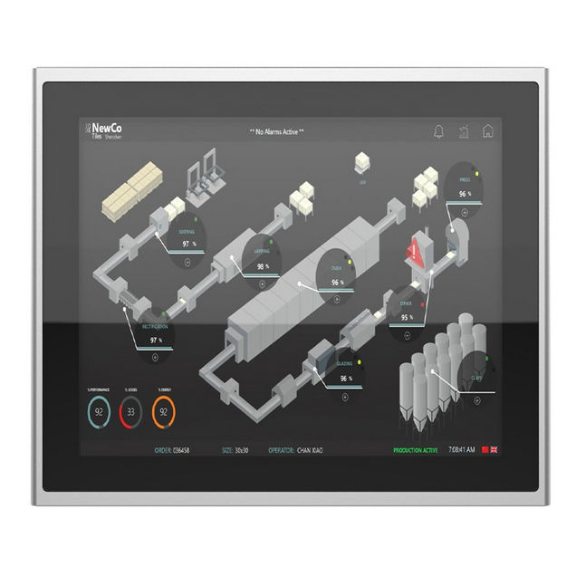 Projected capacitive touchscreen monitor - IMF-170X - INDATECH ...