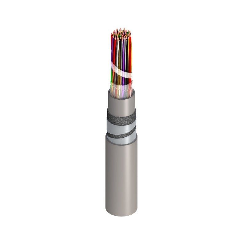 Electrical data cable - EA2P0F0 - CABLESCOM - insulated / flame ...