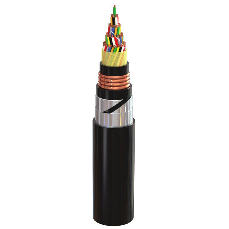 RF electrical cable - EA480M5 - CABLESCOM - insulated / armored / UV ...