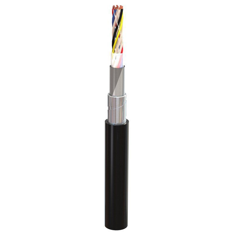 Electrical data cable - EA2M0MS - CABLESCOM - insulated / flame-retardant / oil-resistant