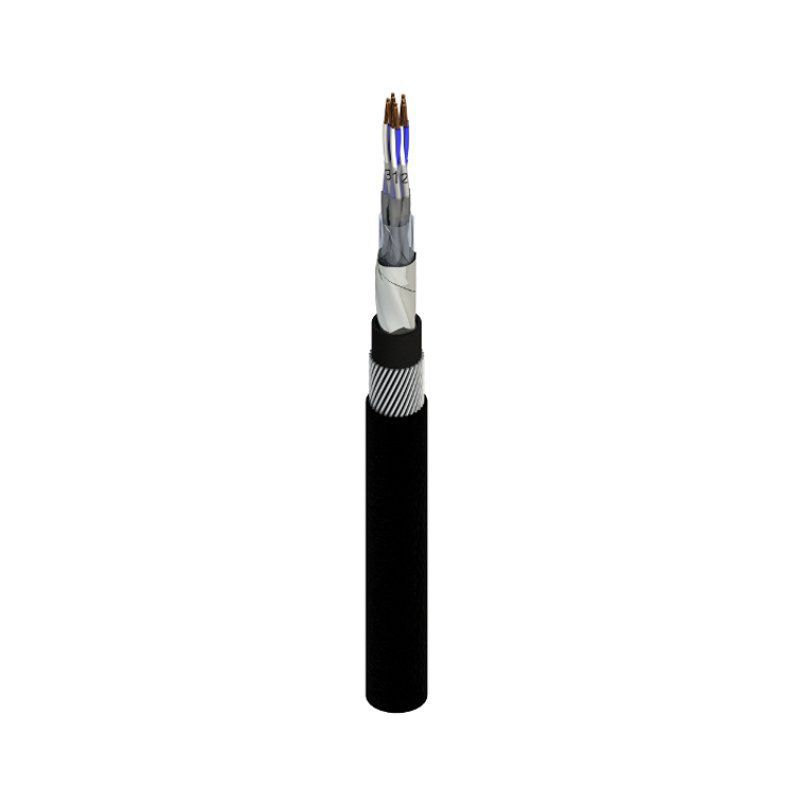 Electrical data cable - EB117B0 - CABLESCOM - insulated / flame ...
