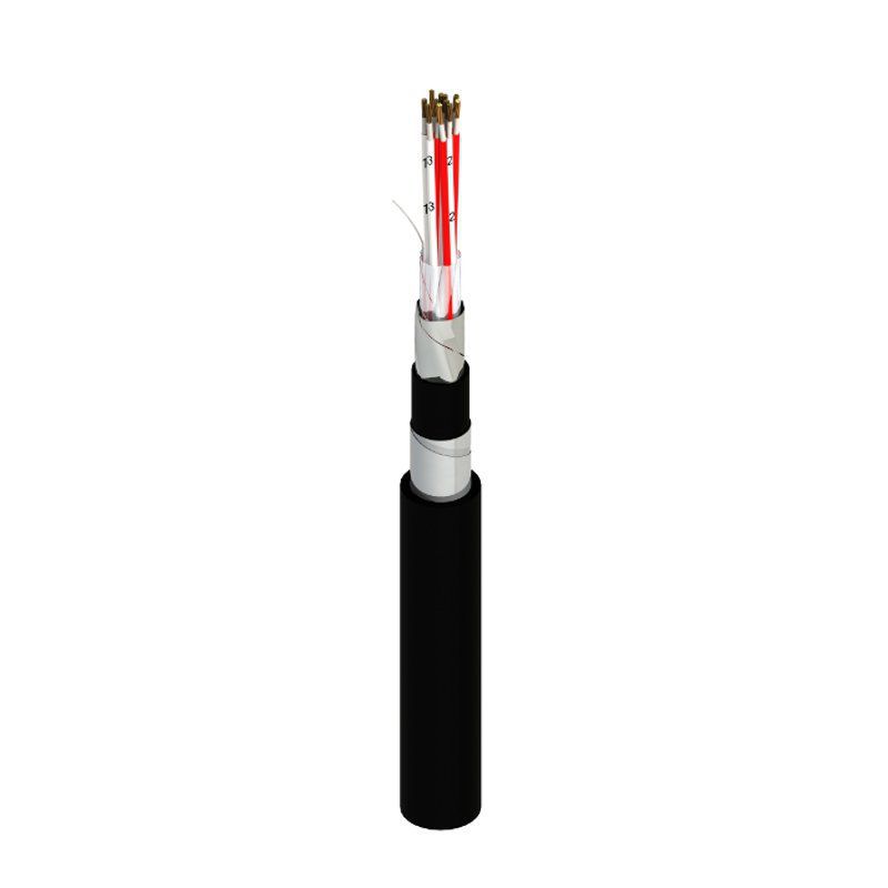 Electrical data cable - EB192BF - CABLESCOM - insulated / flame-retardant / armored