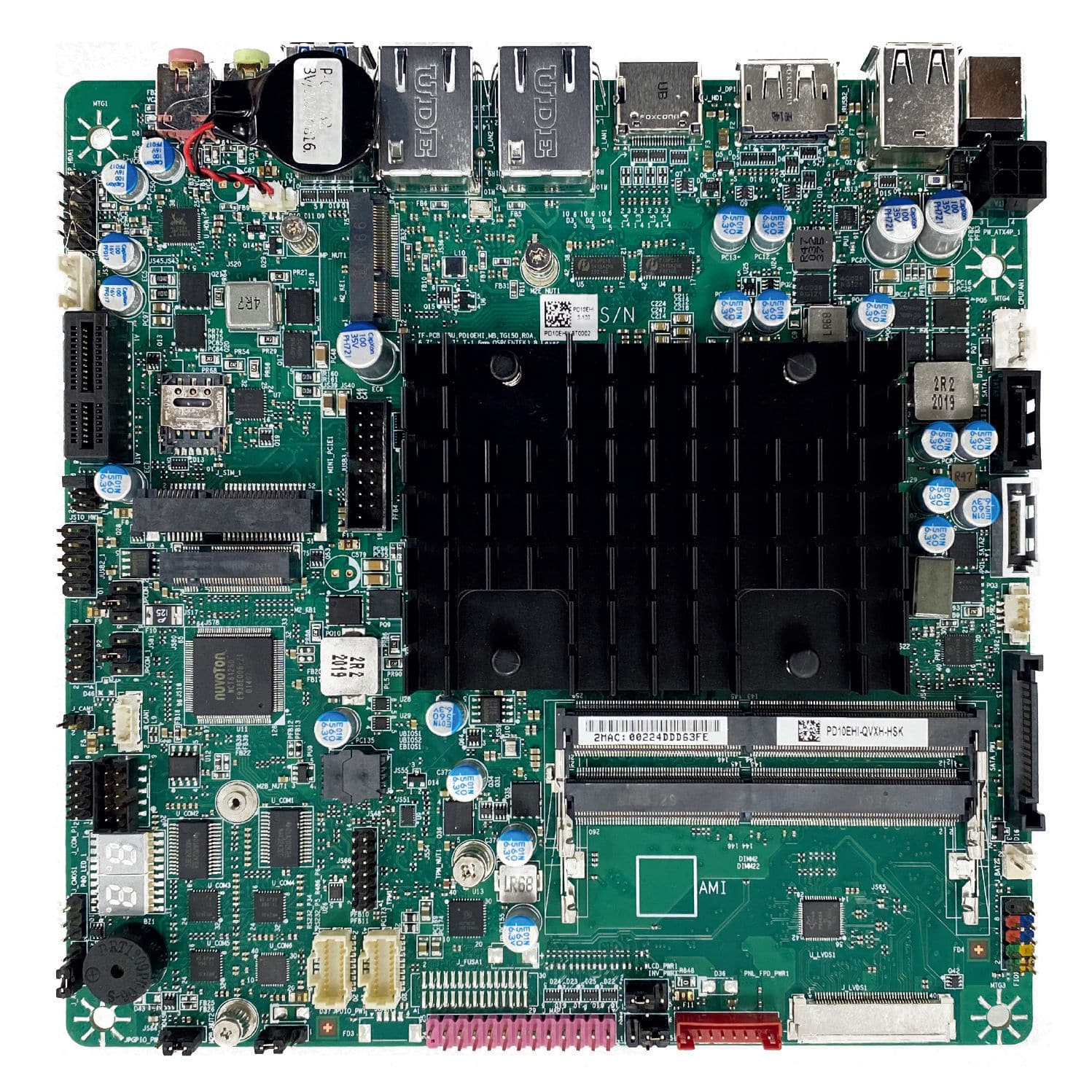 Mini-ITX motherboard - PD10EHI series - MiTAC Digital Technology - Intel® Atom / Intel® / DDR4 ...