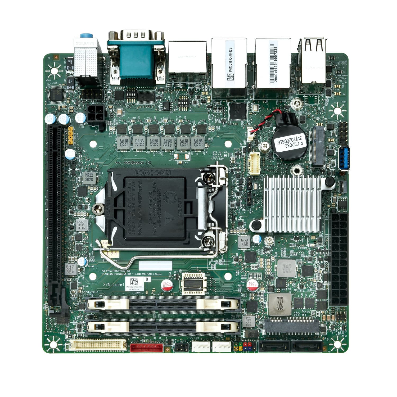 Mini-ITX motherboard - PH13CMI series - MiTAC Digital Technology - 10th generation Intel® Core ...