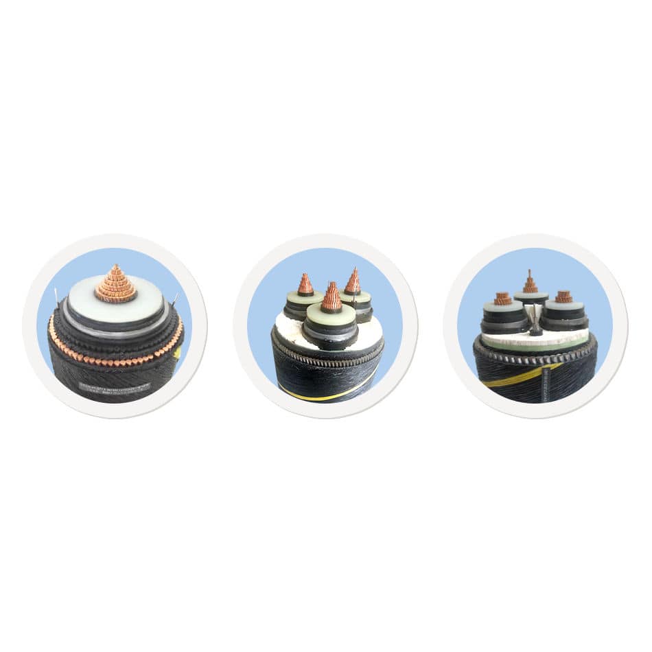 Power cable - ZS-YJQF41 - ZTT - insulated / armored / round