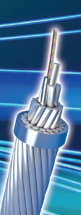 Optical data cable - OPGW series - ZTT - anti-corrosion / for ...