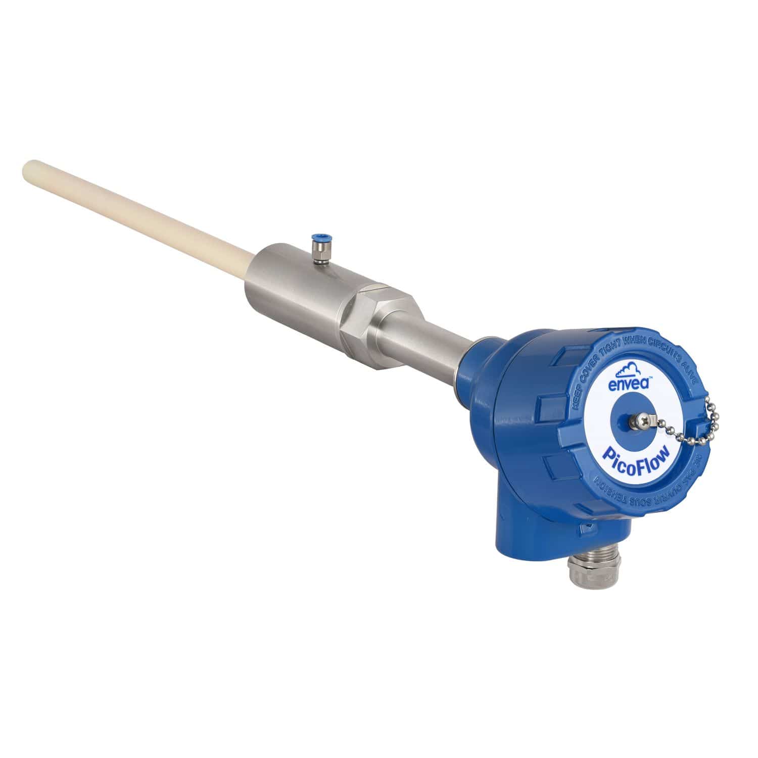 Electro-dynamic flow meter - PicoFlow - ENVEA - volume / for solids ...