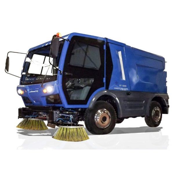 Vehicle-mount sweeper - ST series - CLEANVAC - electric / hybrid / diesel