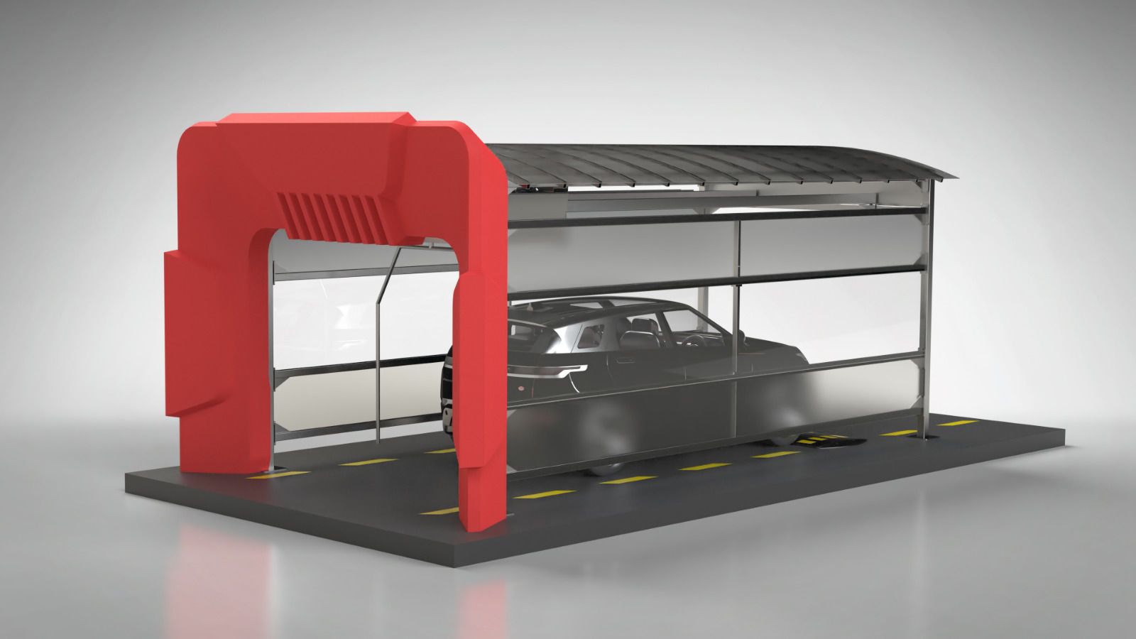 Water washing system - Wash720 - CLEANVAC - automatic / automotive ...