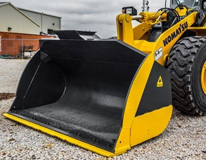 Standard bucket - DX-BK-P series - DYMAX INC - for loaders