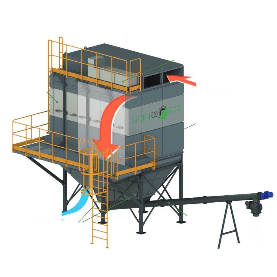 Compressed air filter - BFh series - Greenex Eco - bag / industrial ...