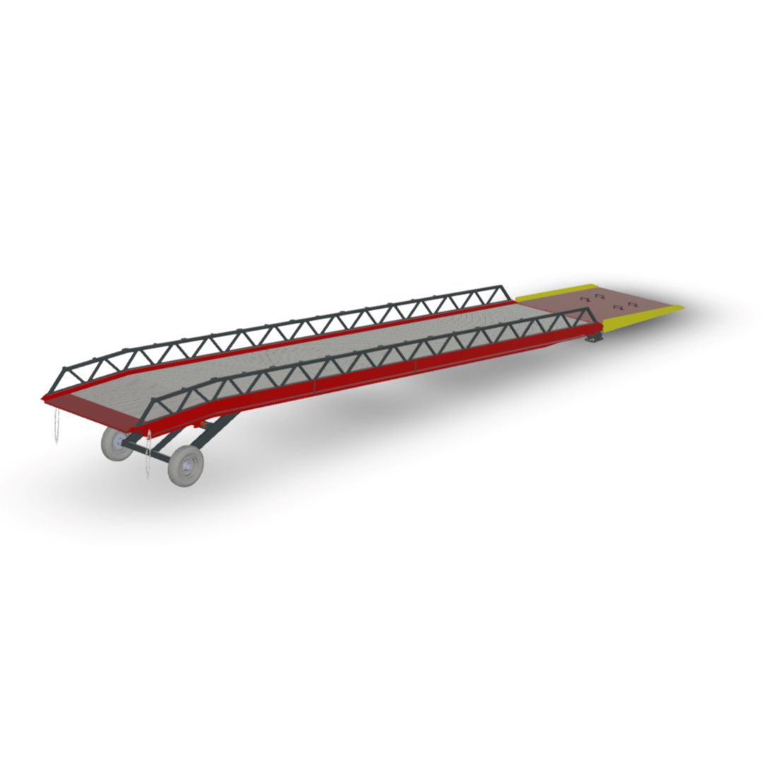 Trolley loading ramp - AZ RAMP EASY XL LS - AZ RAMP - for docks / for ...