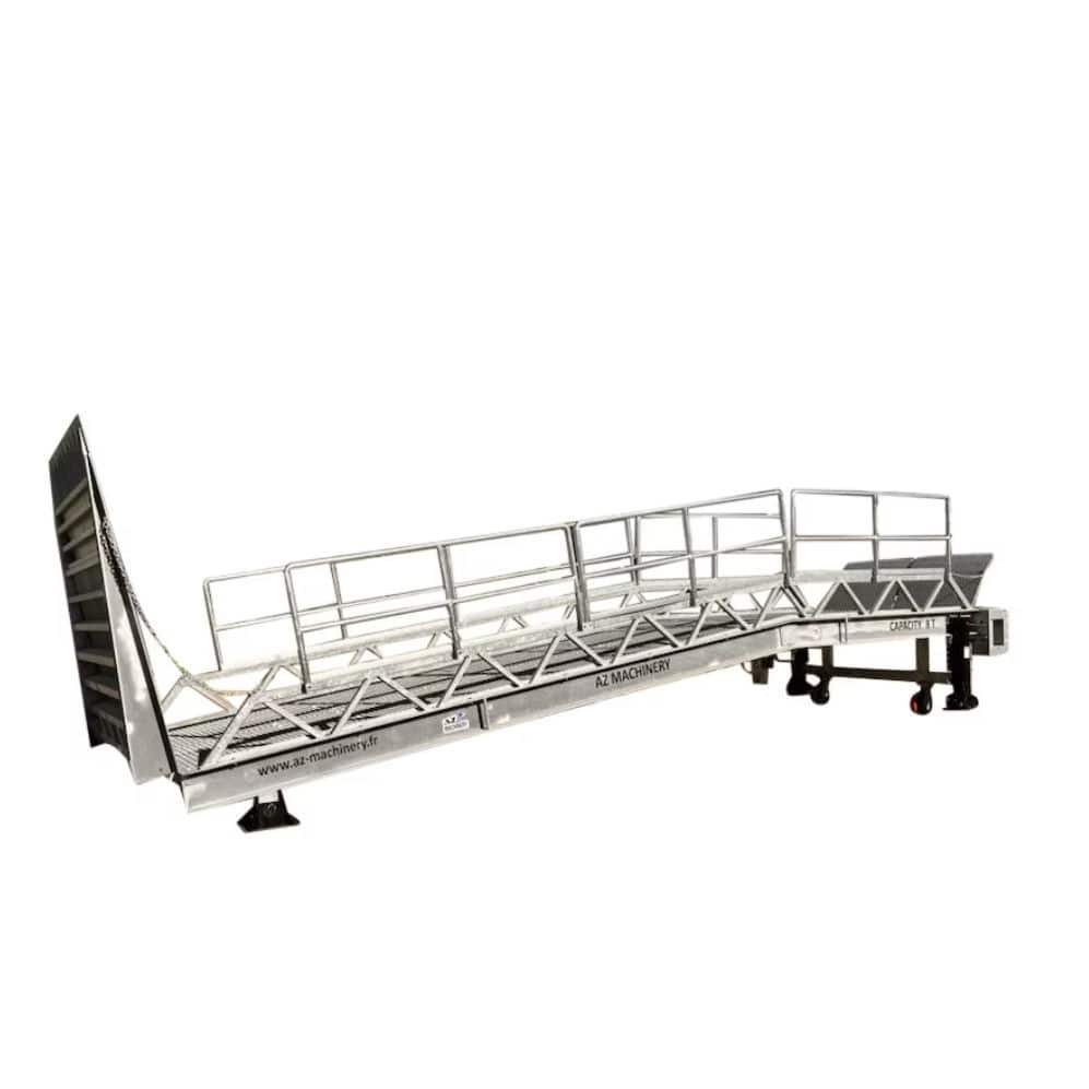 Platform loading ramp - STAR- 8T-FULL GALVA - AZ RAMP - handling ...